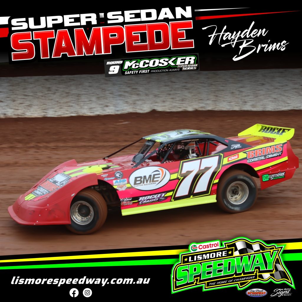A GROUND POUNDING STAMPEDE OF McCOSKER SERIES SUPER SEDANS – Lismore ...