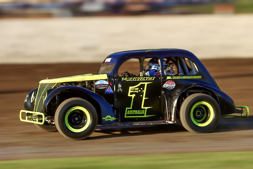 RAWLINGS TO DEFEND AUSTRALIAN LEGEND CARS TITLE – Lismore Speedway